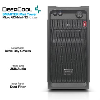 DEEPCOOL - SMARTER M-ATX Tower PC Case - Excellent Quality / Great ...