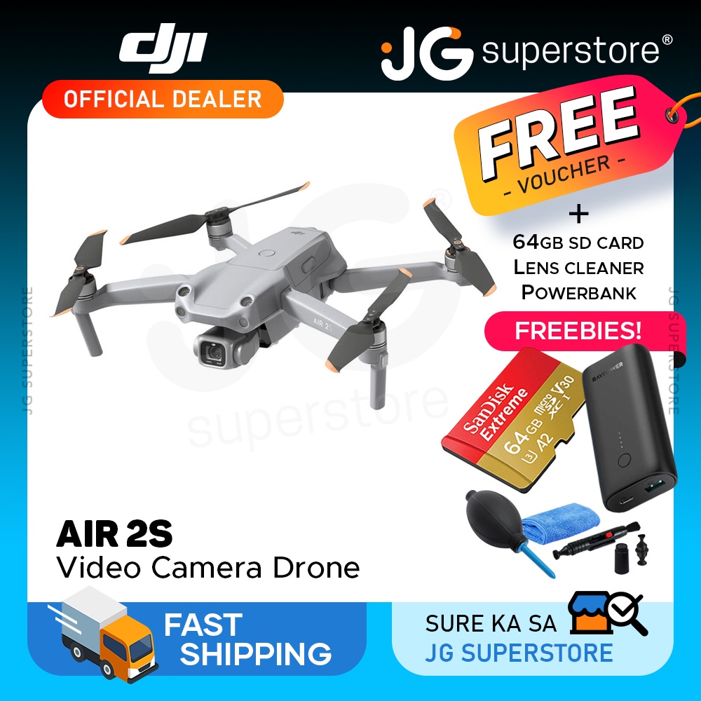 DJI Air 2S 5.4K/30fps UHD Professional Drone w/ 31-Mins Flight Time ...
