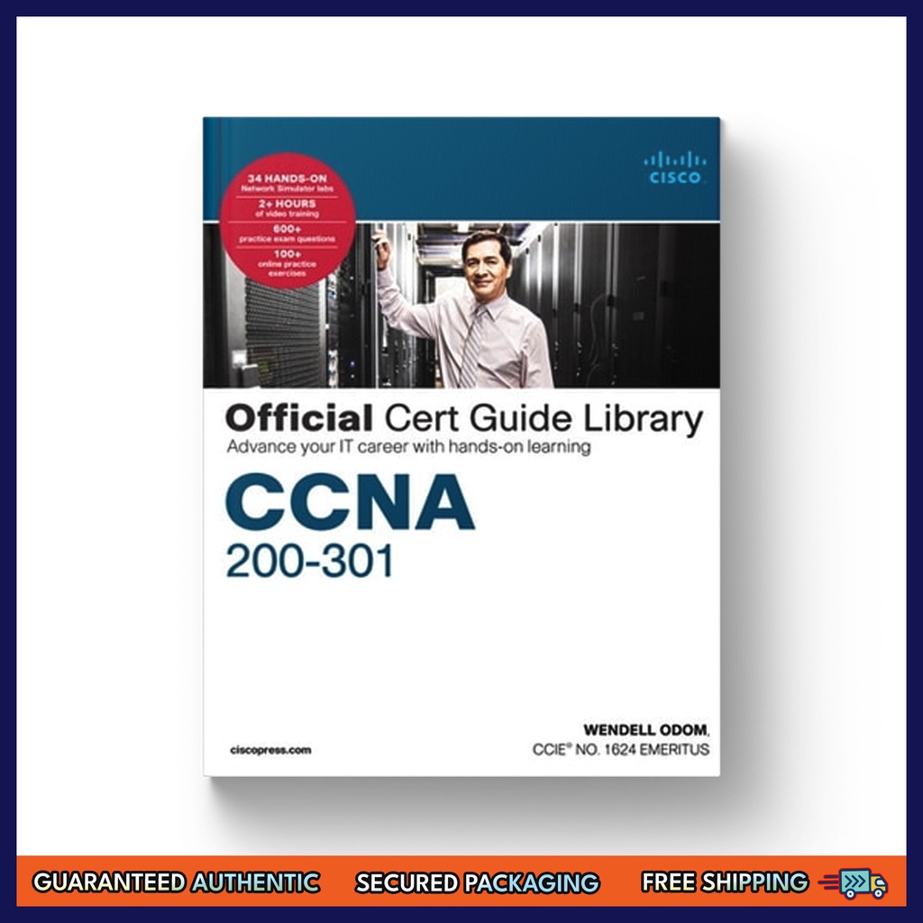 CCNA 200-301 Official Cert Guide Library 2nd Edition | Shopee Philippines