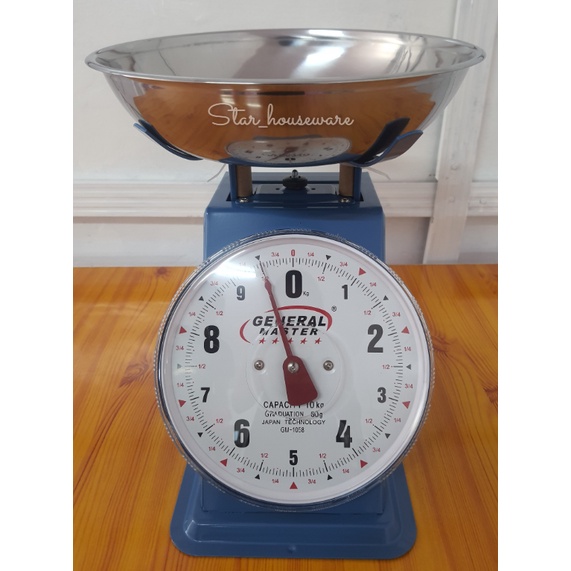 General Master 10 Kg. Table Scale / Weighing Scale / Timbangan GM-1058 ...