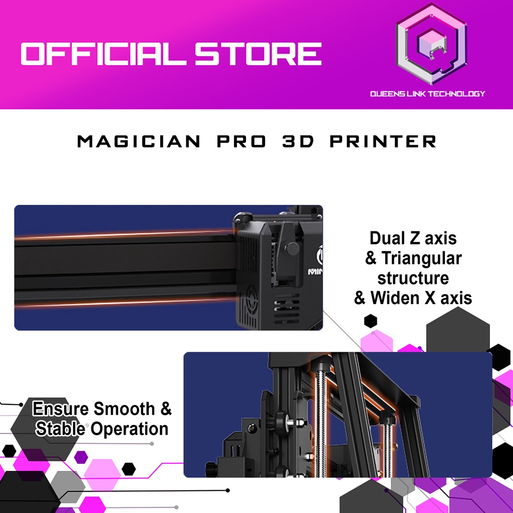 MINGDA MAGICIAN PRO 3D PRINTER | Shopee Philippines