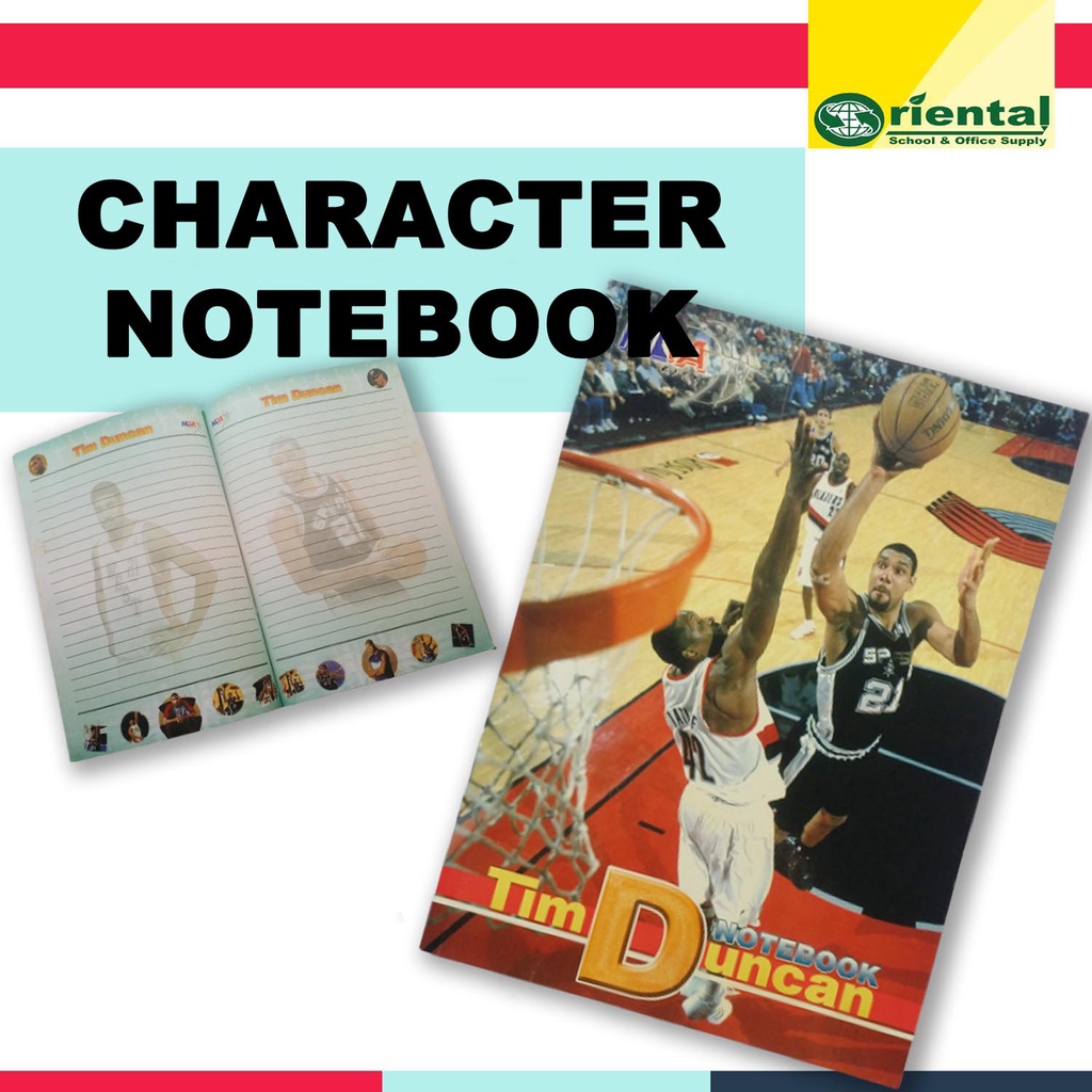 Anime Character Notebook Design - Colorful Pages inside the Note Book ...