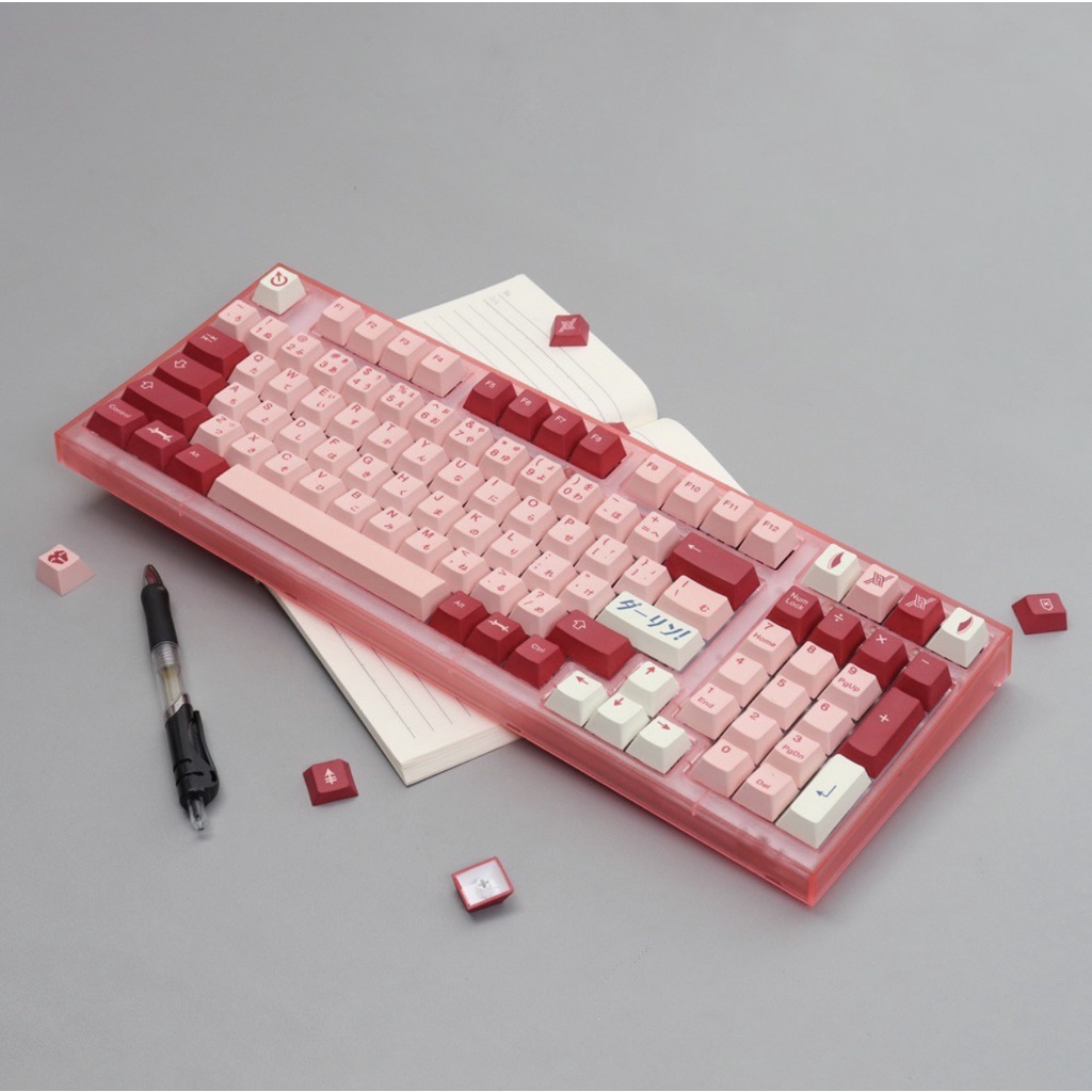 GMK Darling keycaps PBT Dye-sub Cherry Profile Keycap Custom Keycaps ...