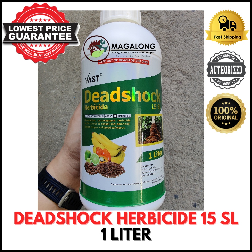 DEADSHOCK HERBICIDE 15 SL GLUFOSINATE - Like Glufos Maximus Firestorm ...