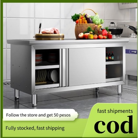 3 Layer Working Table | Preparation Table 304 Stainless Heavy Duty ...