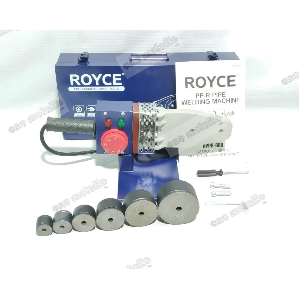 Royce PP-R Pipe Welding/Fusion Machine 800W (RPPR-800) | Shopee Philippines