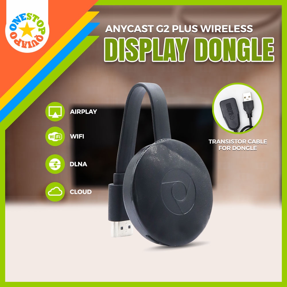 OSQ Anycast G2 Plus Wireless Display Dongle | Shopee Philippines