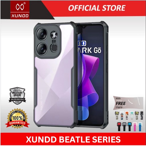 TECNO SPARK GO 2024 10 PRO 20C 20 PRO 30C 30 PRO Case ORIGINAL XUNDD Beatle Series Shockproof ...