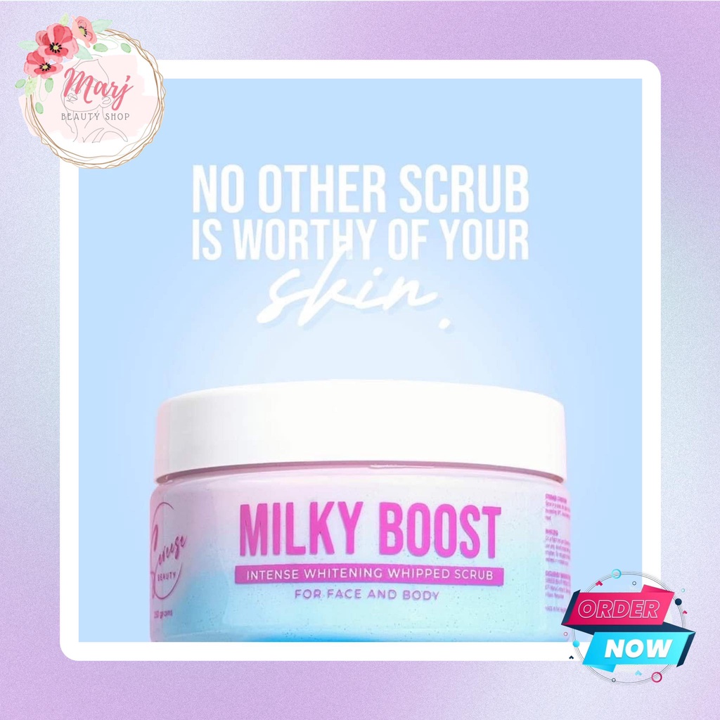 MILKY BOOST INTENSE WHITENING WHIPPED SCRUB (Sereese Beauty) | Shopee ...