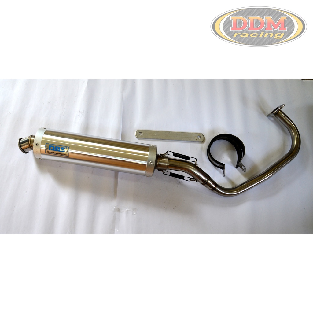 DBS Racing Pipe for Honda Beat. Standard. Silver Color. Thailand ...