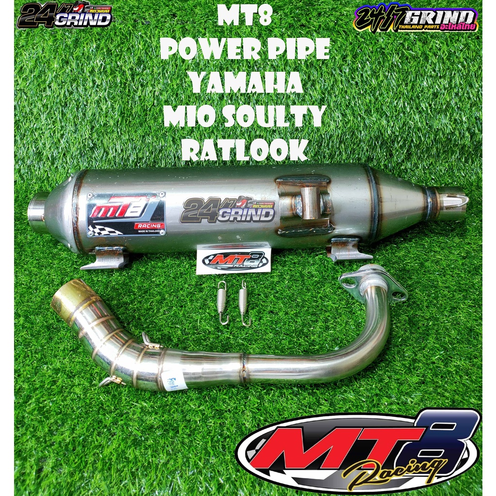 MT8 POWER PIPE YAMAHA MIO SOULTY RATLOOK THAILAND MADE | Shopee Philippines