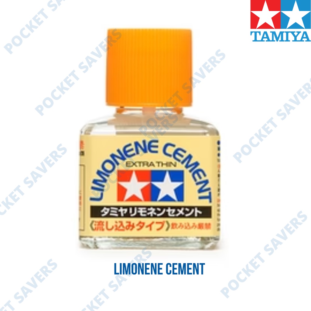 TAMIYA Limonene Cement (Extra Thin Type / Regular) 40 ml | Shopee ...