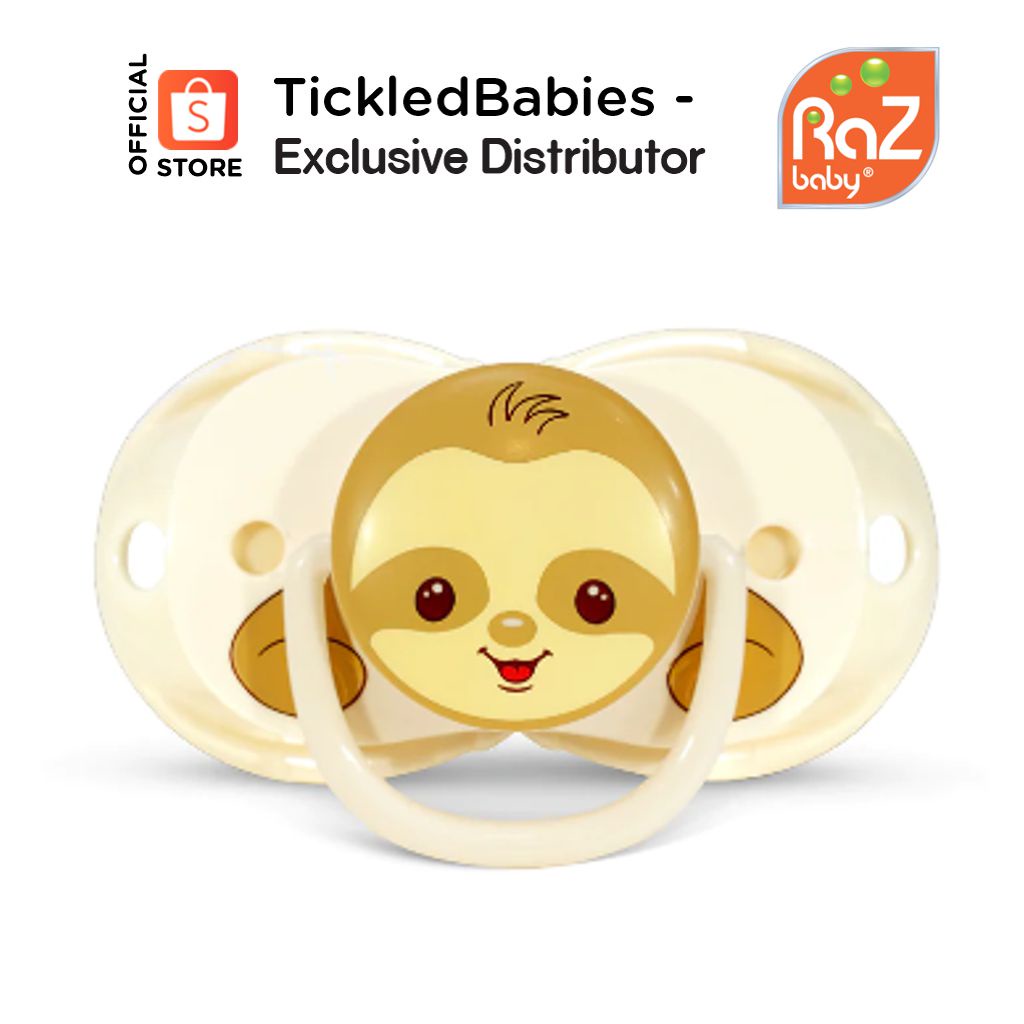RaZBaby Keep-It-Kleen Pacifier - Sam Sloth ( raz baby infant soother ...