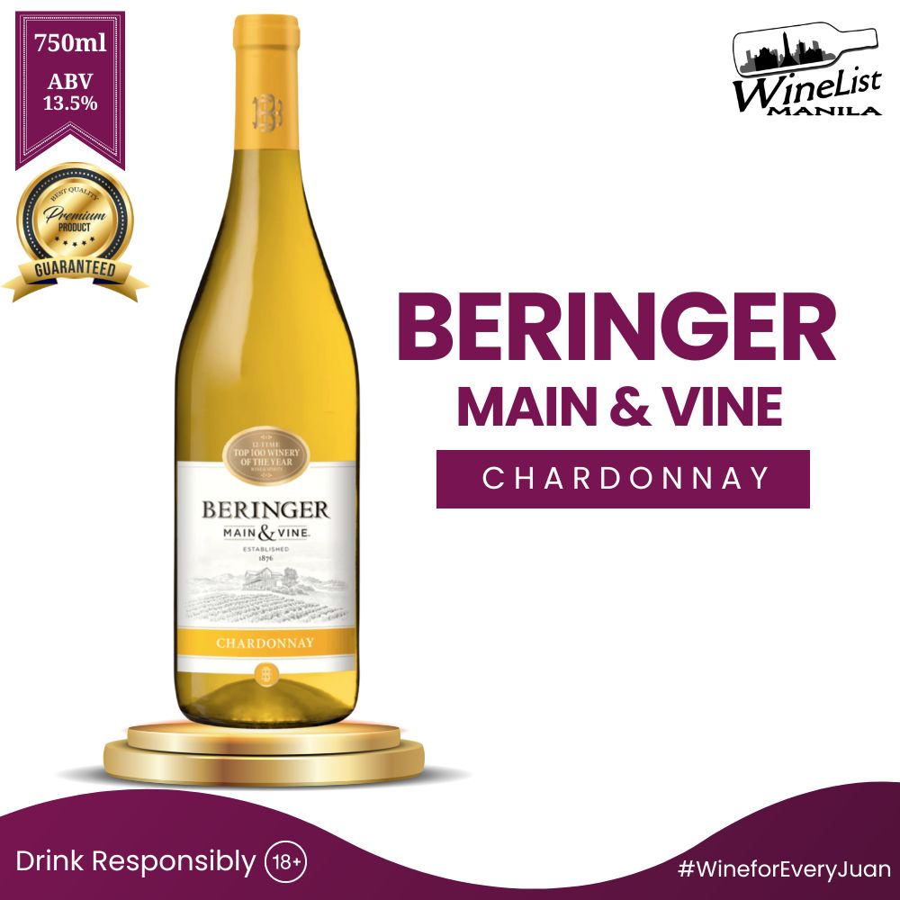 Beringer Main & Vine Chardonnay | California, USA | California White ...