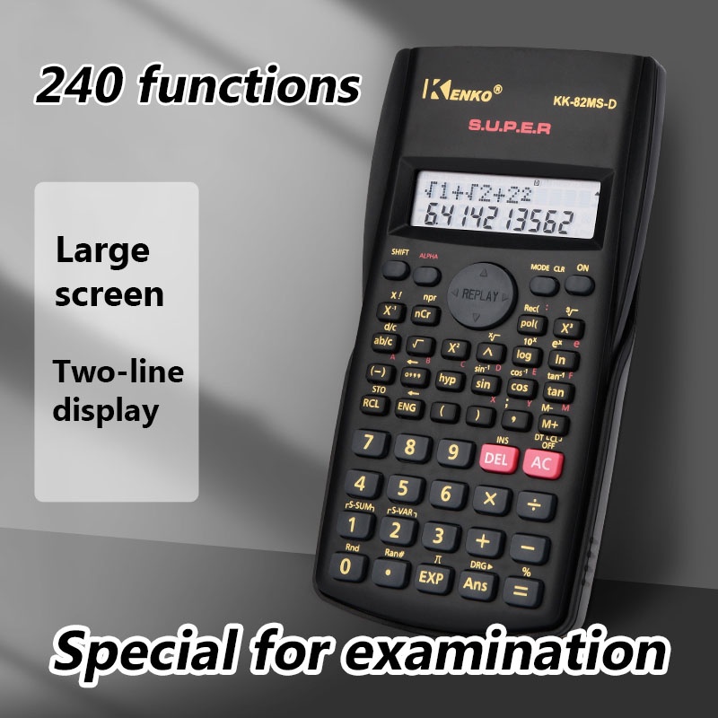DEXIN Scientific Calculator 82MS Function Formula Engineer Examinations ...