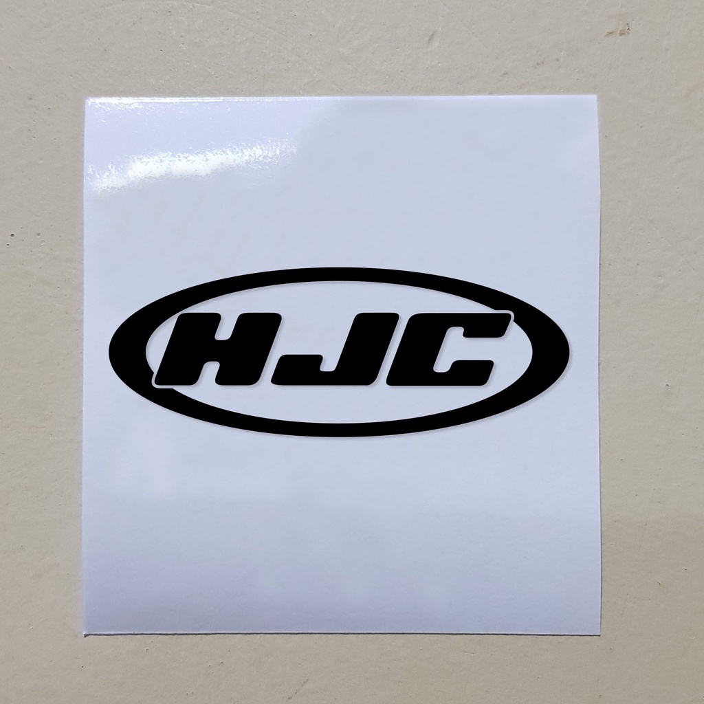 HJC cutouts logo, vinyl cutout sticker | Shopee Philippines