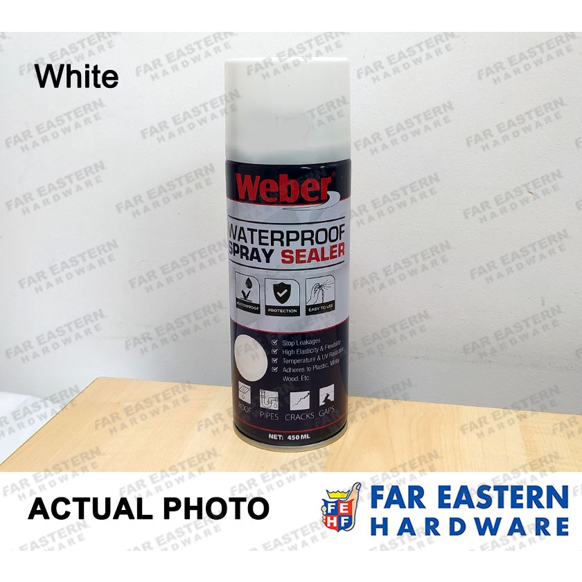 WEBER Waterproof Spray Sealer Sealant 450mL | Shopee Philippines