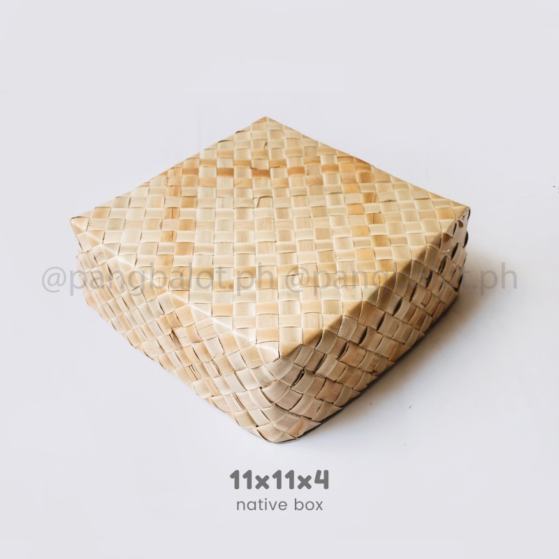 Native Pandan BOX - 7x7x4 / 9x9x4 / 11x11x4 / 10x8x3 / 11x16x4 | Shopee ...