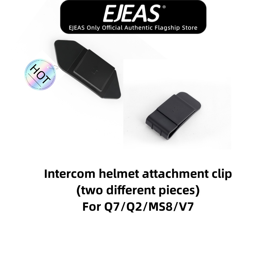Motorcycle Helmet Intercom Headset Clips for Q7/Q4/Q2 for Shoei AGV KYT ...