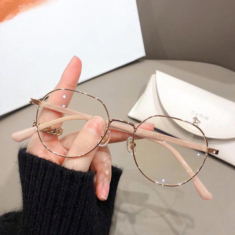 Myopia Glasses Female Style Influencer High-value Student Style Anti ...
