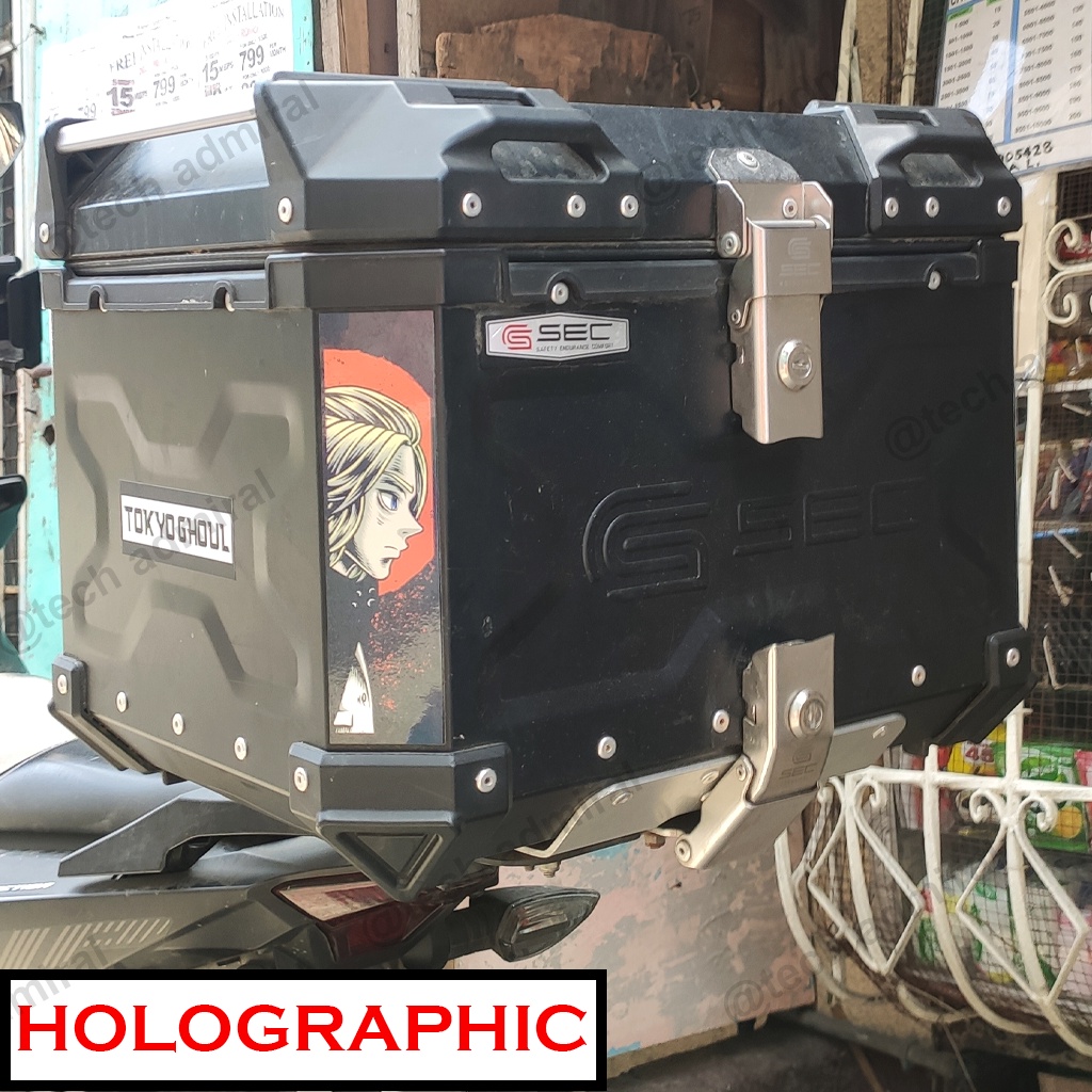 Top Box Sticker Waterproof Tokyo Revengers Mikey (HOLOGRAPHIC) | Shopee ...