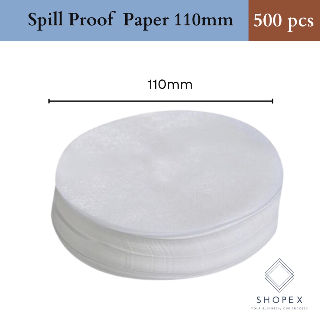 Round Shape Leak Proof Film Paper 110cm/115cm 500pcs/ Spill Sealing ...