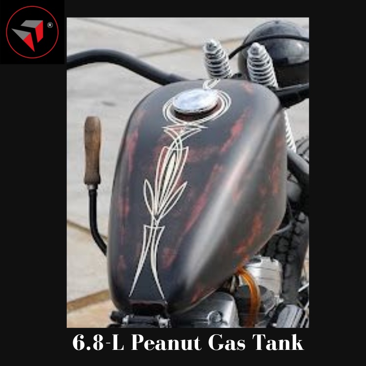 6.8 LITERS PEANUT CUSTOM FUEL GAS TANK FOR BOBBER / CHOPPER STYLE ...