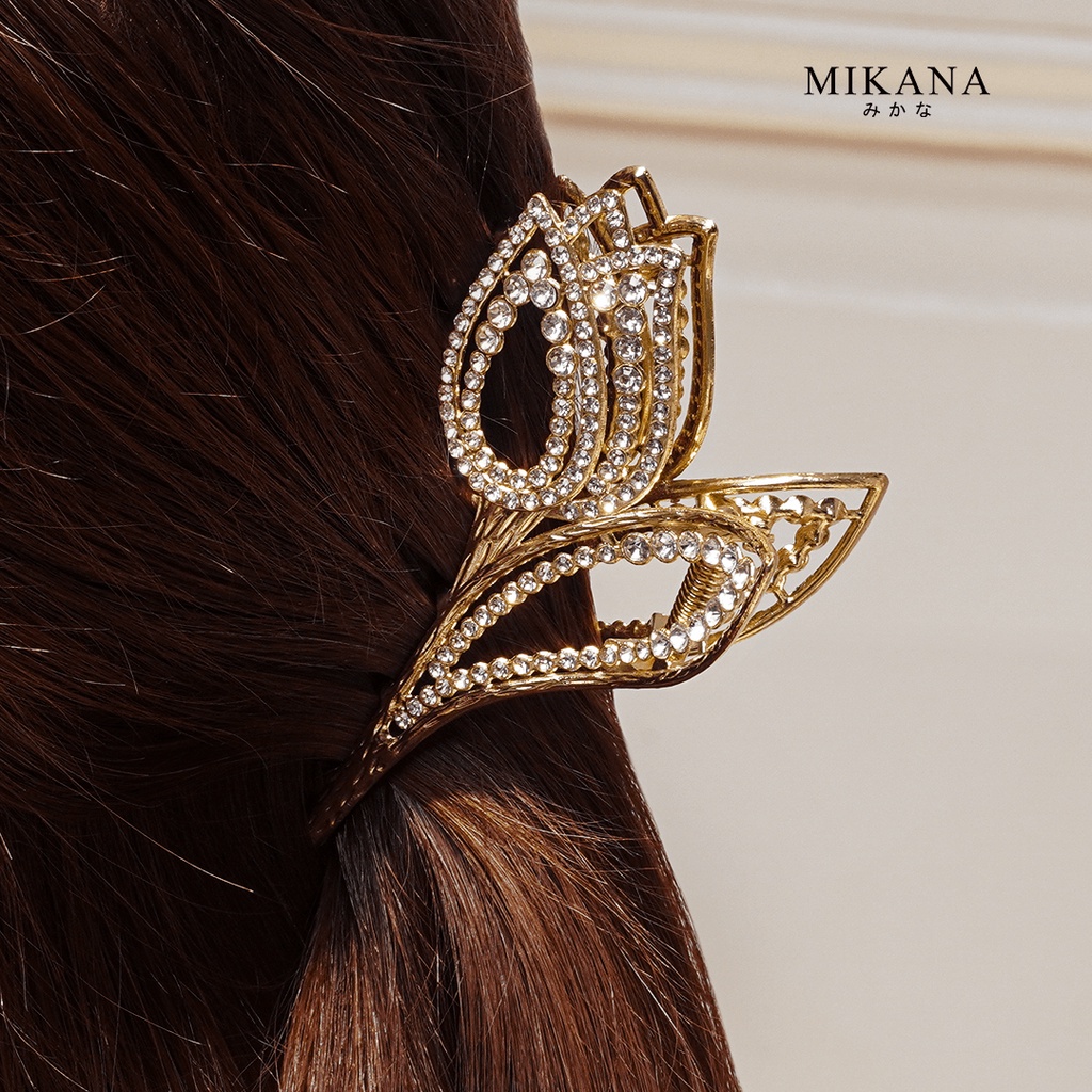 Mikana Floral Torii Metal Hair Clamp for women hair accessories hair ...