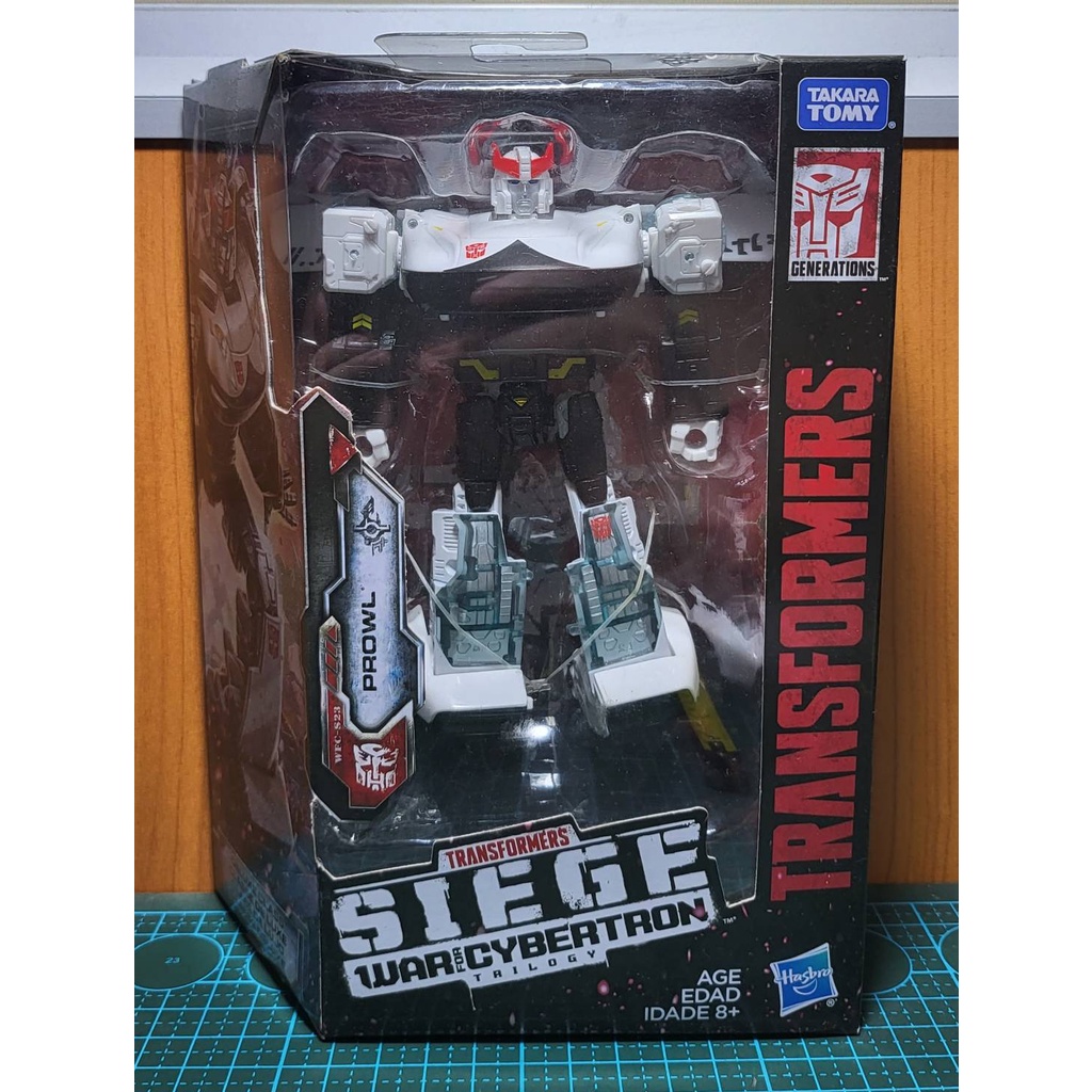 Transformers TF WFC Deluxe Prowl (Siege War For Cybertron) | Shopee ...