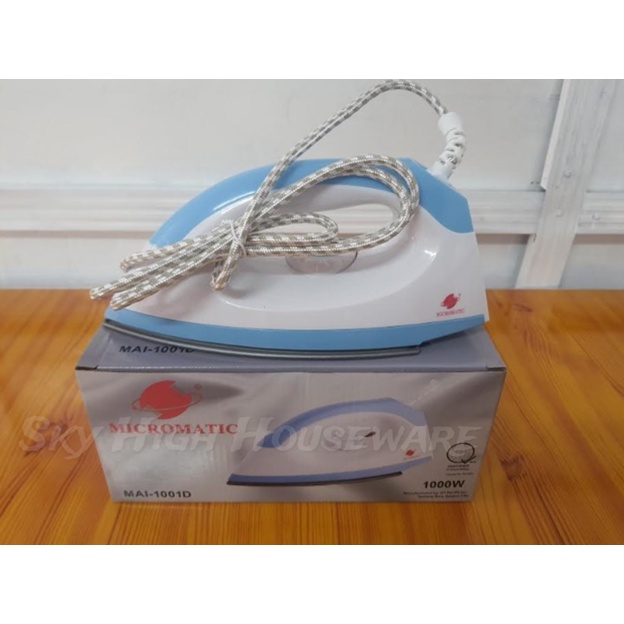 MICROMATIC FLAT IRON (MAI-1001D) / PLANTSA / 1000W | Shopee Philippines