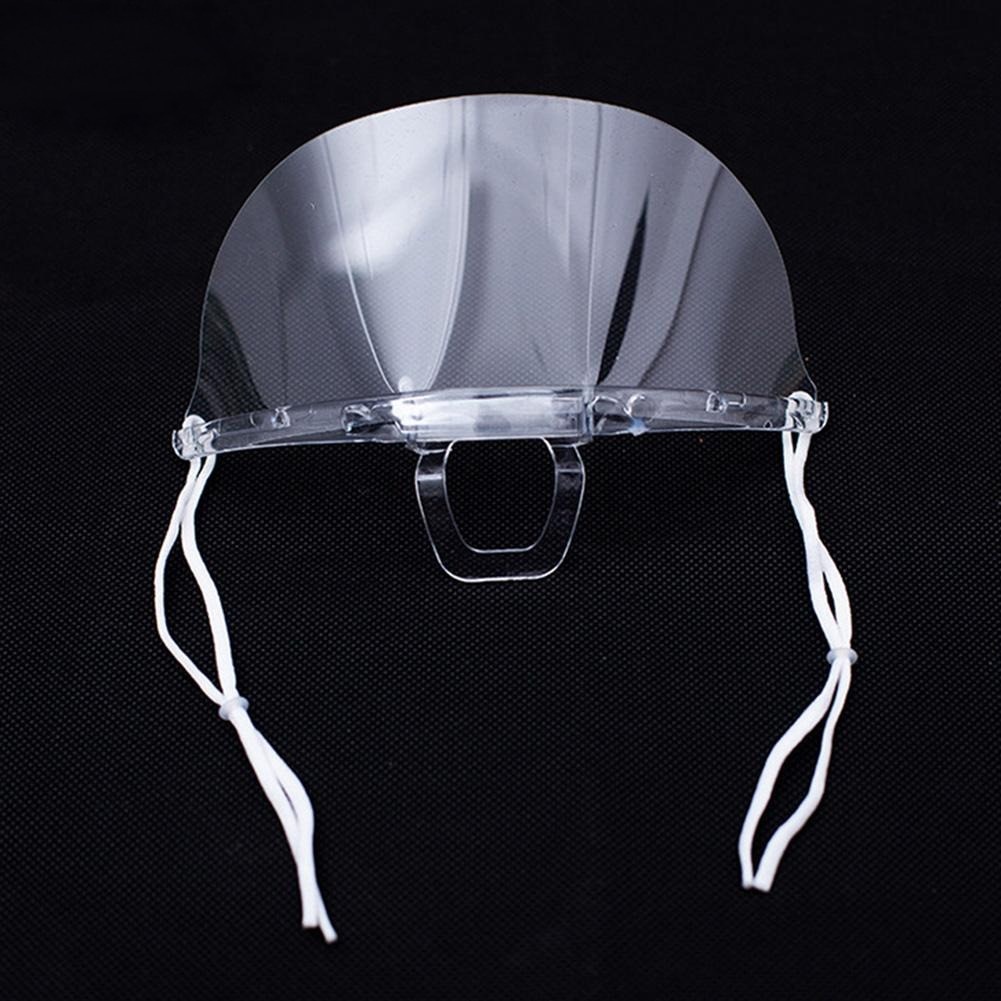 COD Premium Transparent Spit Guard Mask Protection for Food Plastic ...