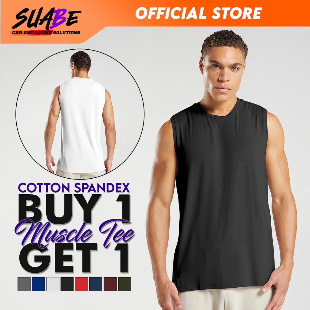 SUABE B1T1 SND MUSCLE TEE SANDO FOR MEN - Athletic Muscle tee perfect ...