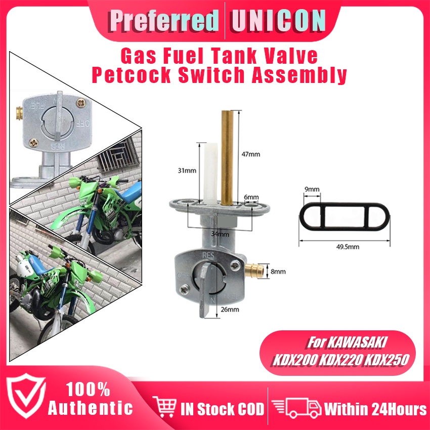 Gas Fuel Tank Valve Petcock Switch Tank switch Suitable Fuel Cock For ...