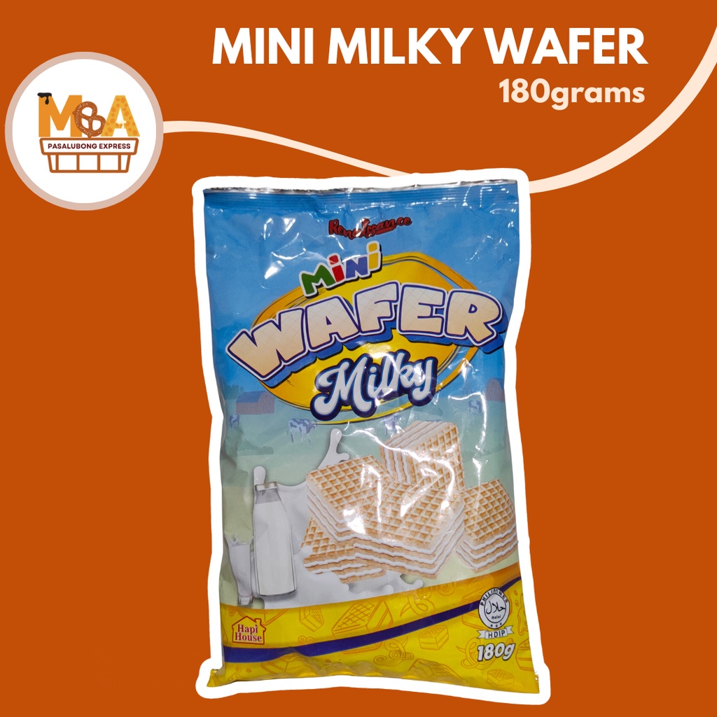 MINI MILKY WAFER (180 GRAMS) | Shopee Philippines