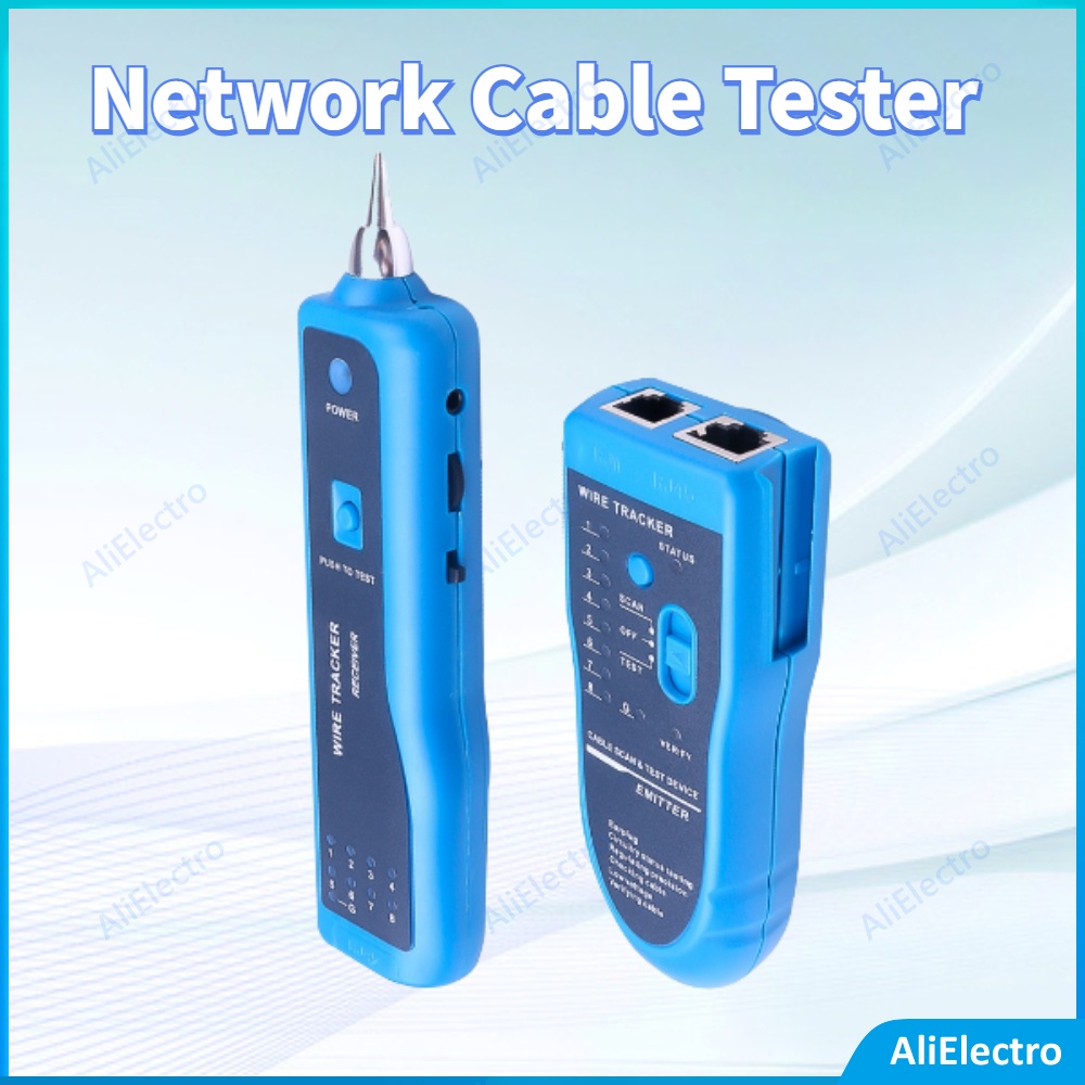 RJ45 Cat5e Cat6 CAT6A Network Cable Tester Detector Line Finder Cable ...