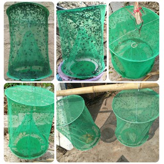 Reusable Fly Catcher Killer Cage Net Hanging Fly Catcher Killer Insect ...