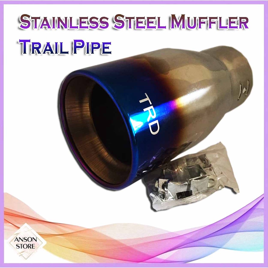 TRD Muffler tip pipe ( B 201 ) | Shopee Philippines