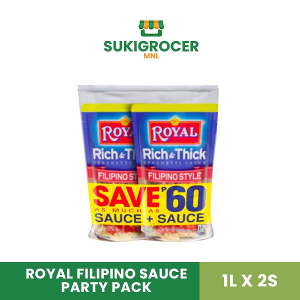 Royal Filipino Sauce Party Pack 1l X 2s | Shopee Philippines