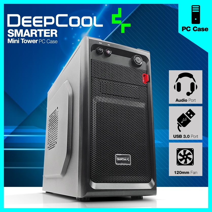 DEEPCOOL - SMARTER M-ATX Tower PC Case - Excellent Quality / Great ...