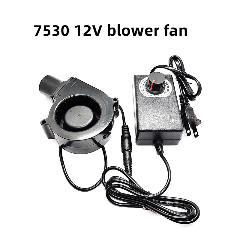 New AC DC 12V BBQ blower fan For kalan with 220V speed control power ...