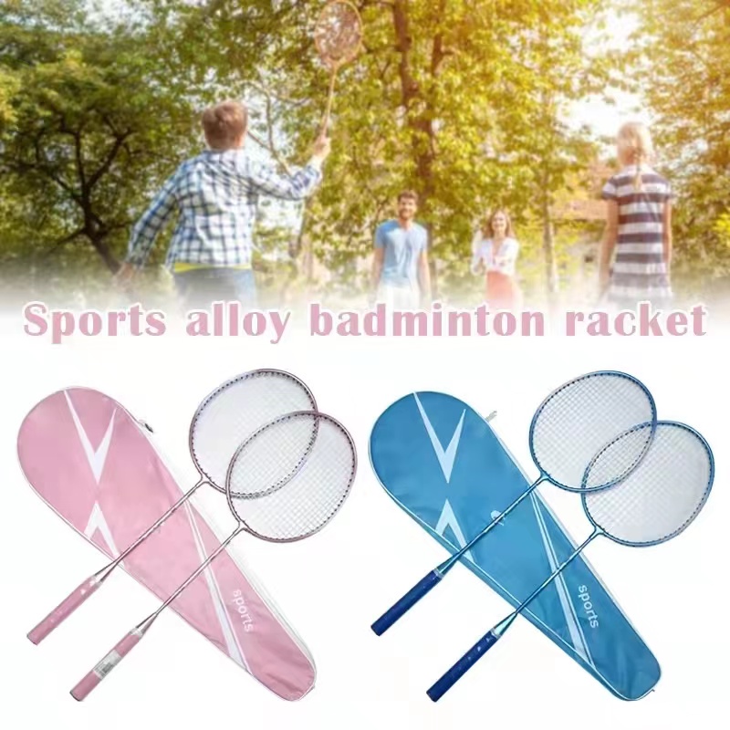 Sunny shop 2pcs Badminton rackets and carrying bag set indoor outdor ...