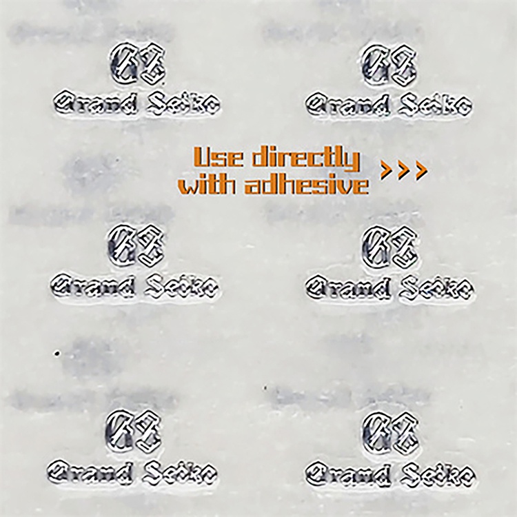 Watch Table Nails Silver Gold Logo Metal Stickers Dial S Label Stickers ...