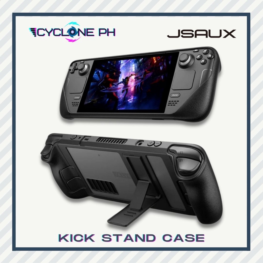 [Cyclone PH] JSAUX Upgraded Kick Stand Case for Steam Deck with ...
