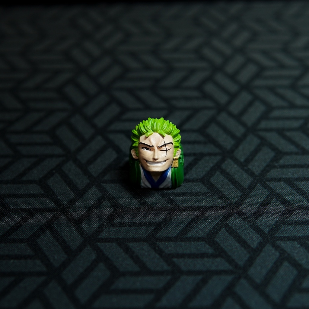 One Piece Zoro artisan keycaps Mechanical keyboard 3d printed | Shopee ...