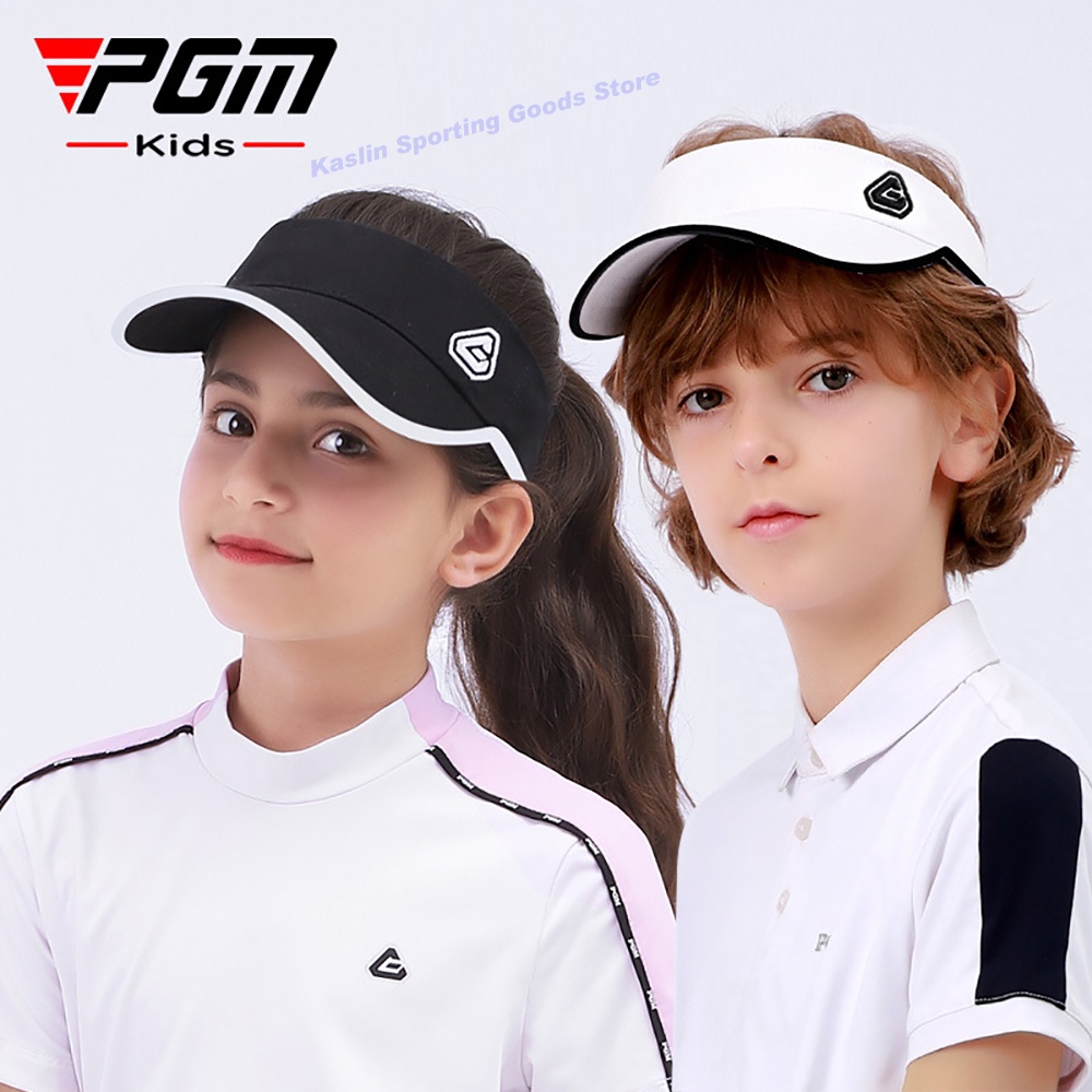 PGM Golf Children's Breathable ball cap Sun Protection Visor for boys ...