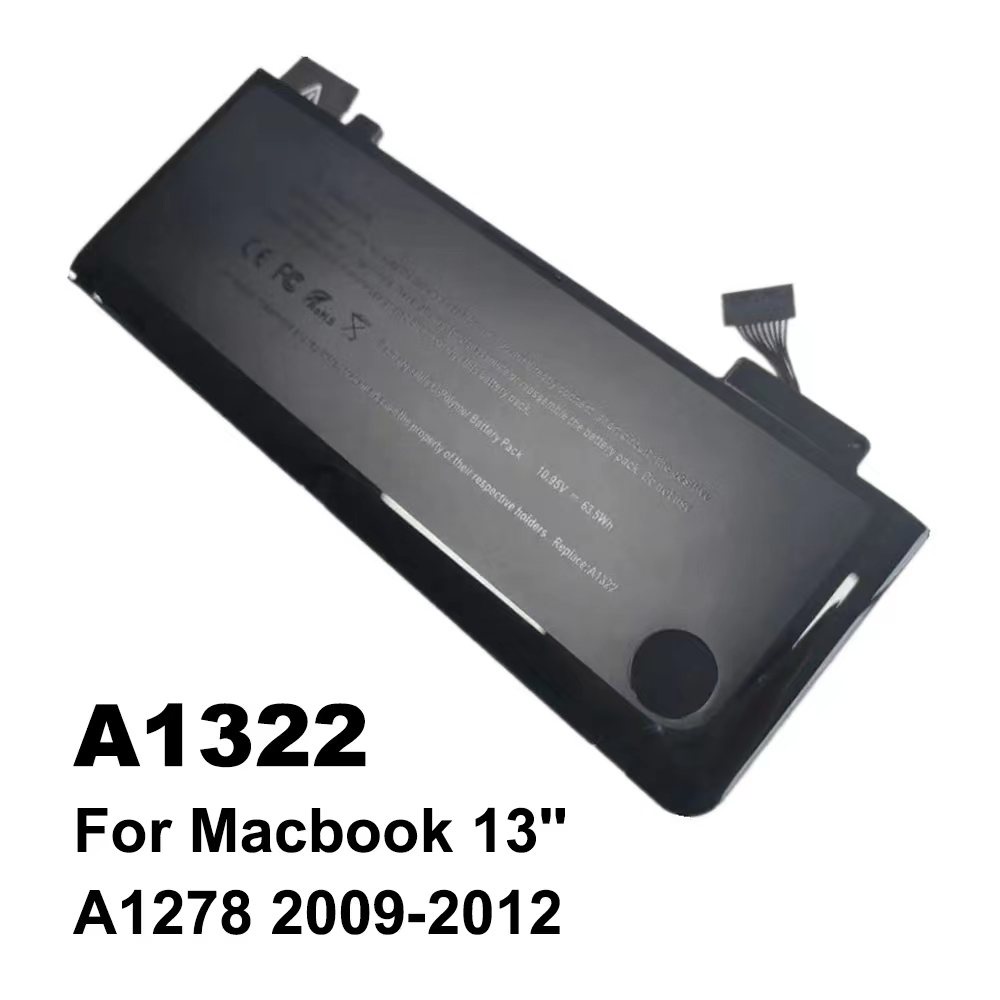 A1322 Laptop Battery For MacBook Pro 13 A1278 (Mid 2009 2010 Early 2011 ...