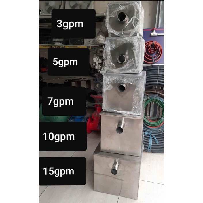 Grease Trap Side Inlet Stainless Steel 304 | Shopee Philippines