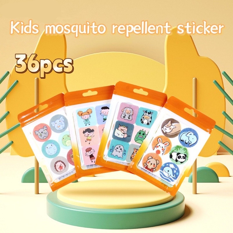 36pcs in 1 Anti-mosquito Sticker Baby Stickers Repellent Patches ...