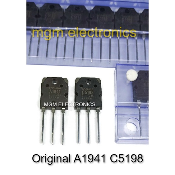 ORIGINAL A1941 / C5198 POWER TRANSISTOR | Shopee Philippines