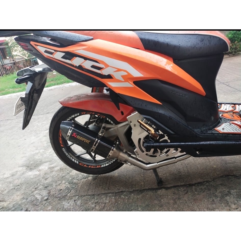 Akrapovic Full System for Honda Click V1,V2,V3 125/150, Click 160/PCX ...